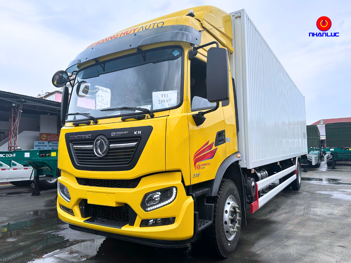 Xe tải thùng kín pallet Dongfeng KR180 9m9 8 tấn